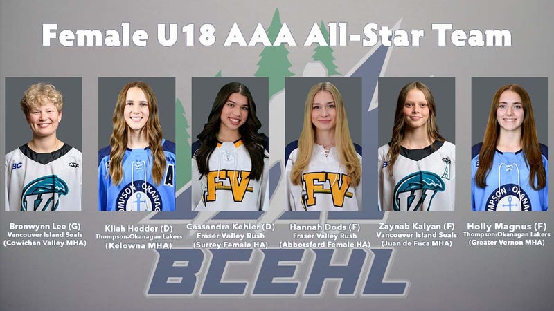 BCEHL ANNOUNCES 2023-24 ALL-STAR TEAMS | BC Hockey
