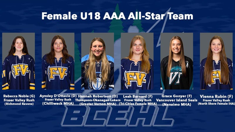 BCEHL ANNOUNCES 2022-23 ALL-STAR TEAMS | BC Hockey